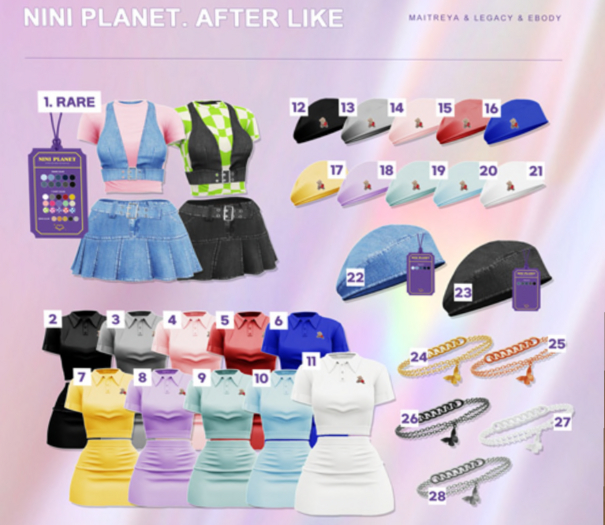 Second Life Marketplace - 1. NINI Planet. After LIKE - maitreya RARE