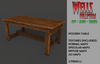 Second Life Marketplace - [WFP] - Wooden Table