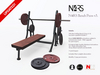 Second Life Marketplace - N4RS Adult Gay Gym Bench Weight Press with 8 ...