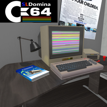 Second Life Marketplace - VINTAGE ELECTRONIC - Commodore 64 Working ...
