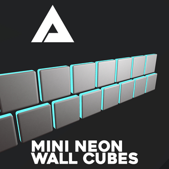 Second Life Marketplace - [ALPHA] Mini Neon Wall Cubes