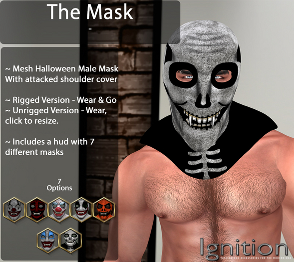 Second Life Marketplace - Ignition The Mask