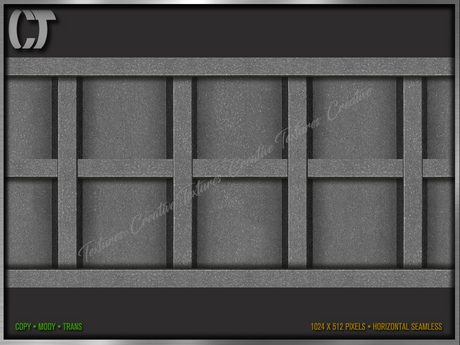 Second Life Marketplace - METAL FENCE TEXTURE CT-051