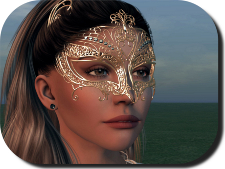 Second Life Marketplace - VH Venetian Mask No.1 - Carnival Venice ...