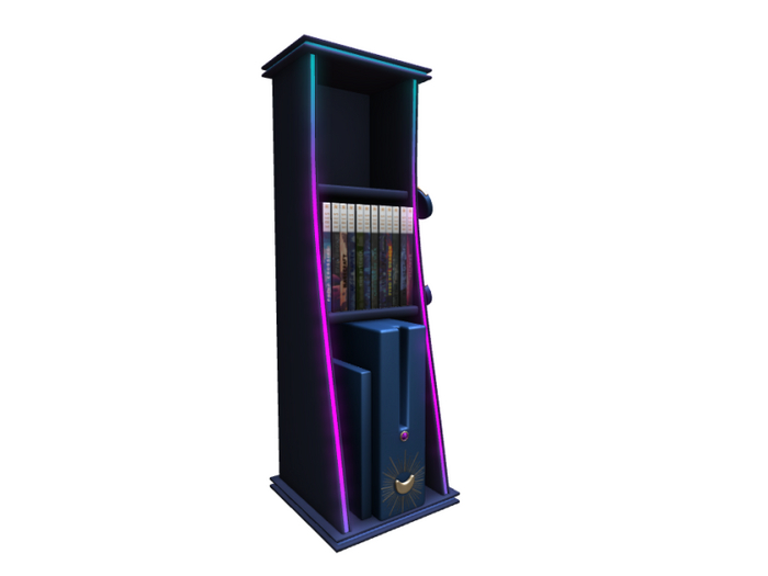 Second Life Marketplace - [Kres] Gamer Magic - Game Shelf