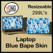 Second Life Marketplace - YUNG! Laptop Blue Bape Skin