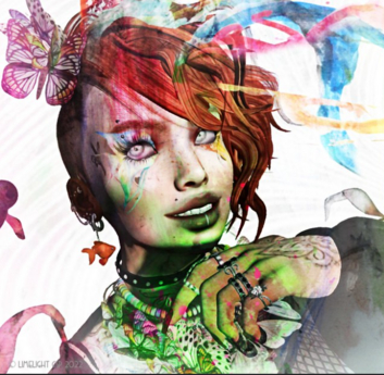 Second Life Marketplace - DEVILOCK - Delirium Fish Eyes Tattoo BOM ONLY ...
