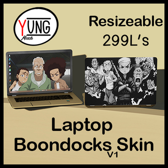 Second Life Marketplace - YUNG! Laptop Boondocks V1 Skin
