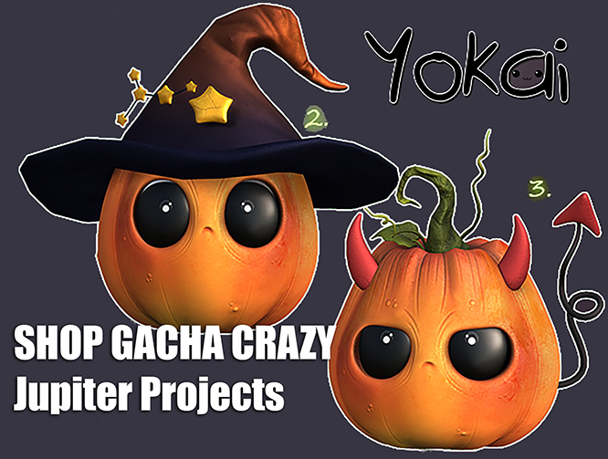 Second Life Marketplace - 2.YOKAI - Pumpkin Party Pt. II - Wizard