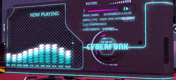 Second Life Marketplace - Cyberpunk Radio