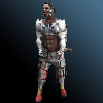 Second Life Marketplace - SW - Cyberpunk Outfit Genji for Aesthetic (Box)