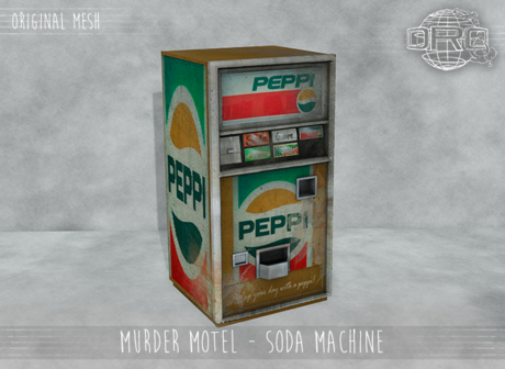 Second Life Marketplace - -DRD- Murder Motel - Soda Machine