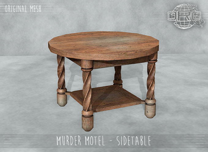 Second Life Marketplace - -DRD- Murder Motel - Sidetable