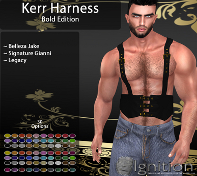 Second Life Marketplace - Ignition Kerr Harness Bold