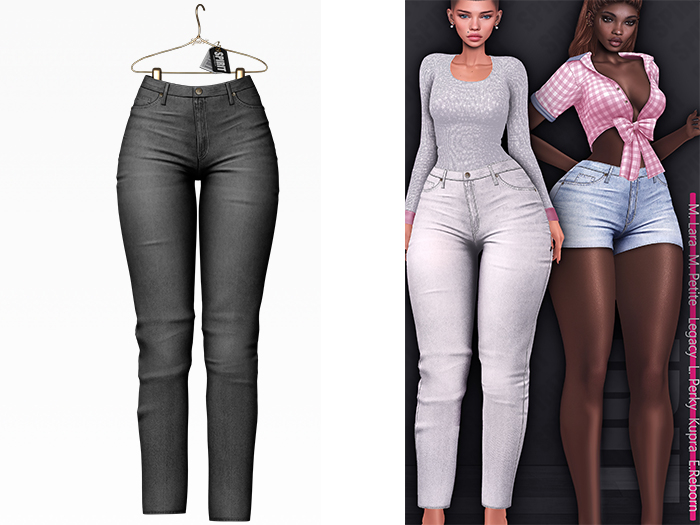 Second Life Marketplace - SPIRIT - El jeans [GRAPHITE]