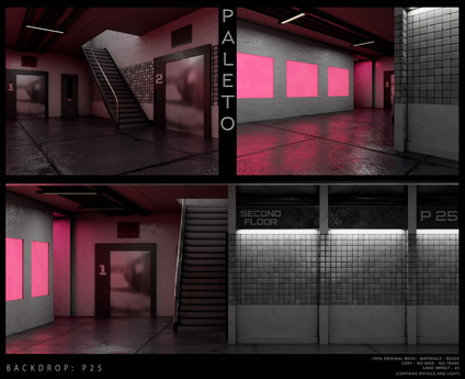 Second Life Marketplace - PALETO. Backdrop:. P25