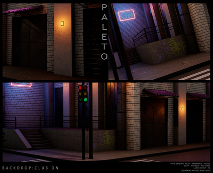 Second Life Marketplace - .PALETO.Backdrop:. CLUB ON