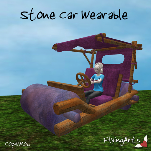 Second Life Marketplace - !FA! Stone Car Wearable