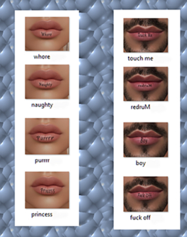 Second Life Marketplace - lips 9-16