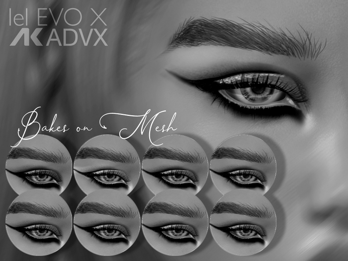 Second Life Marketplace - DEMO - BOM Eyeshadows Summertime Ak - Lel ...