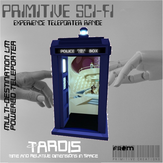 Second Life Marketplace - PRIMitive Whovians - TARDIS Multi-LM ...