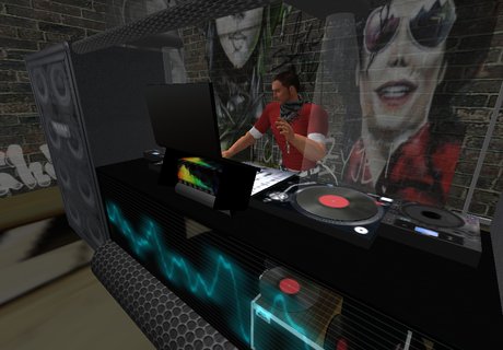 Second Life Marketplace - DJ BOOTH 30 animated-animation FULL PERM