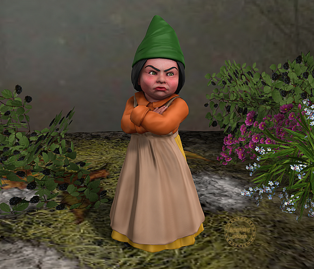 Second Life Marketplace - 04 Mutresse - Offended - Garden Lady Gnomes