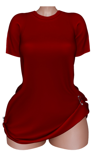 Second Life Marketplace - Limited Addiction - Kat Shirt - Red