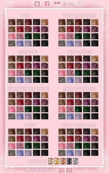 Second Life Marketplace - {Le'La} Estrid Set Pattern