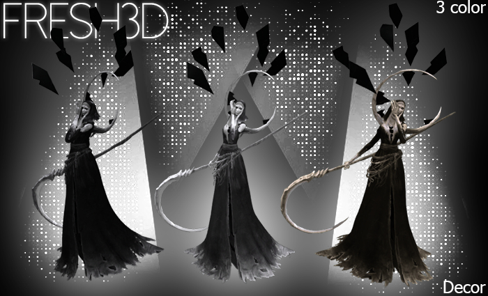 Second Life Marketplace - FRESH3D Grim Reaper Queen
