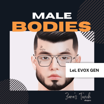Second Life Marketplace - MALE shapes - Zara's Touch