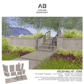 Second Life Marketplace - Atelier Burgundy by Burgundy Nebula