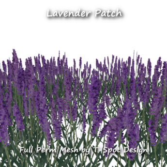 Second Life Marketplace - T-Spot Mesh - Lavender Patch - Full Perm - LI ...