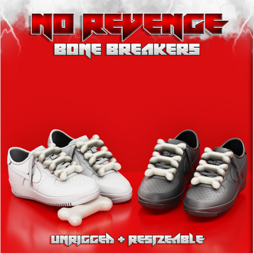 Second Life Marketplace - NR - Bone Breakers [BLACK]