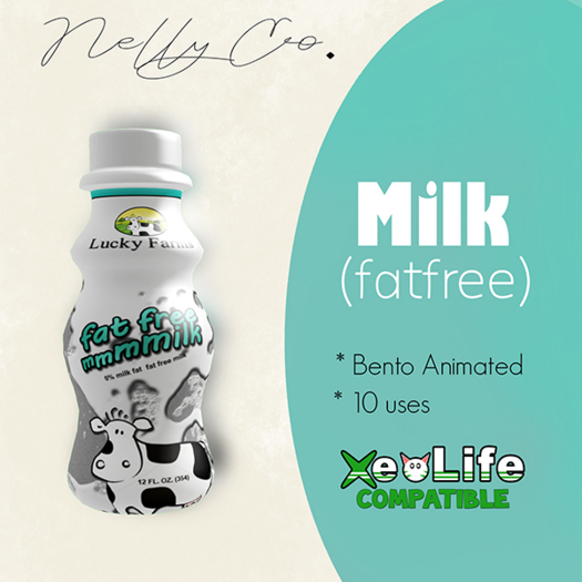 Second Life Marketplace - Nelly Co. - Milk, Fat free (XeoLife Compatible)