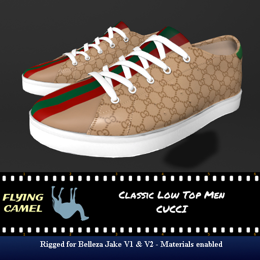 Second Life Marketplace - CLASSIC LOW TOP MEN SNEAKERS - Belleza Jake ...