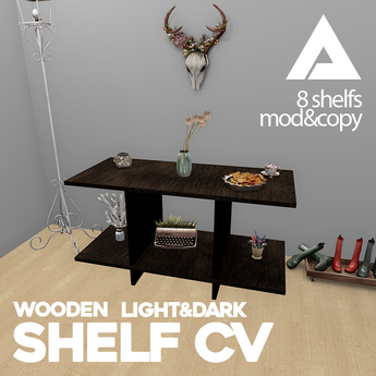 Second Life Marketplace - [ALPHA] Shelf CV