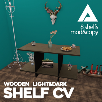 Second Life Marketplace - [ALPHA] Shelf CV