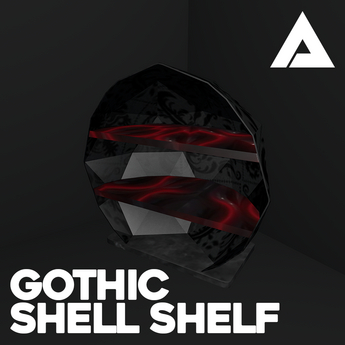 Second Life Marketplace - [ALPHA] Gothic Shell Shelf