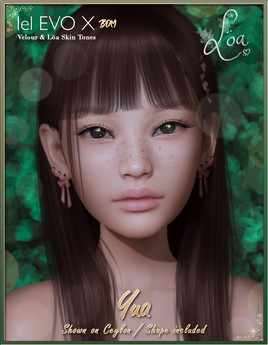 Second Life Marketplace - ::Loa:: Yua Skin ~Lelutka EVO X / VELOUR ...