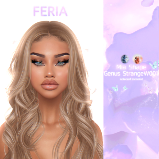 Second Life Marketplace - FERIA | Mia Shape Genus strange faceW001