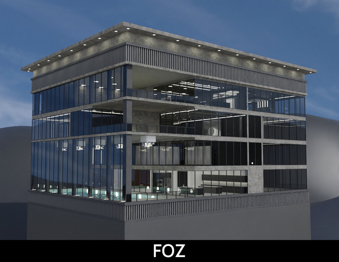 Second Life Marketplace - [FOZ Worlds] ULTRA MDRN LUXE SKYBOX