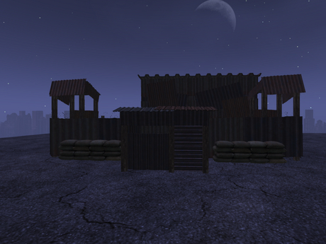 Second Life Marketplace - Apocalypse Fort Doomsday Zombie Outbreak