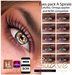Second Life Marketplace - *{Suave}* Eyes Spirale pack A 10 colors BOX