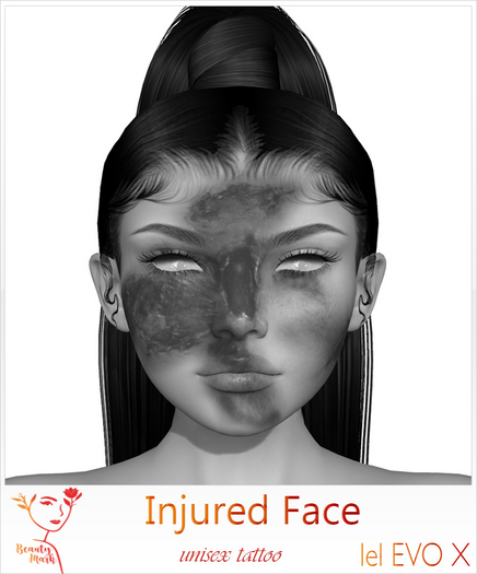 Second Life Marketplace - .::Beauty Mark::. [LelEvoX] Demo - Injured Face
