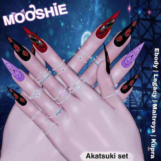 Second Life Marketplace - [Mooshie] akatsuki female v