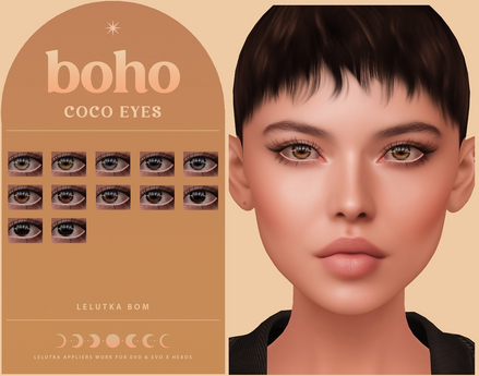 Second Life Marketplace - boho coco eyes