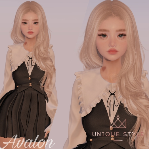Second Life Marketplace - ::Unique Style:: Anise shape ( Avalon Head 3.1)