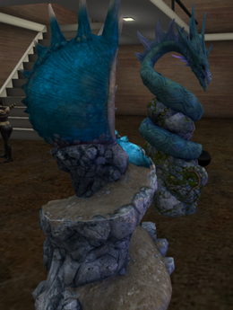 Second Life Marketplace - Full Perm Serpent head statue mesh with ...