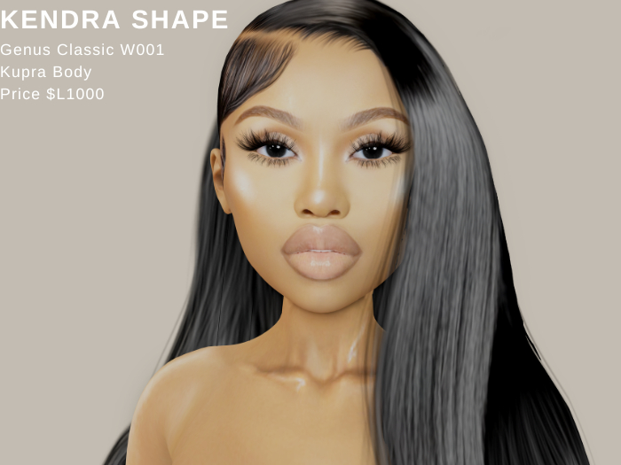 Second Life Marketplace - Kendra Shape Genus Classic W001 + Kupra Body